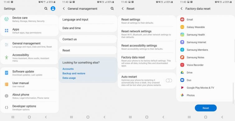How To Factory Reset Samsung Galaxy S20 - 6 Easy Methods [2022]